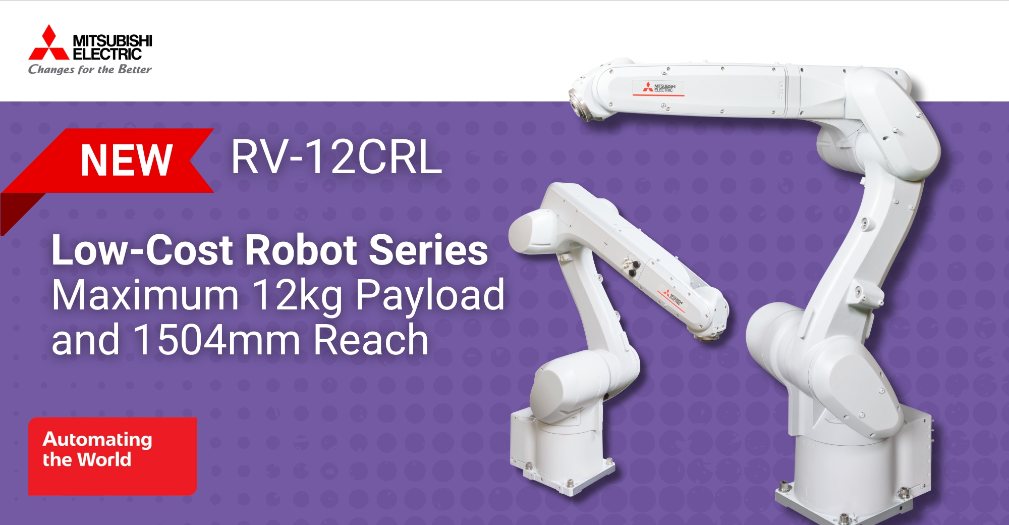 MELFA RV-12CRL Robot Press Release | Mitsubishi Electric Americas