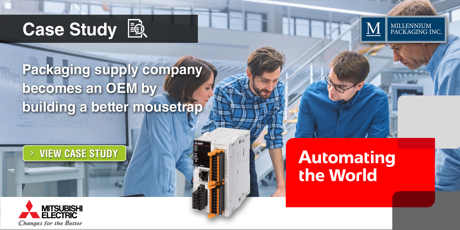 Case Study - Millennium Packaging | Mitsubishi Electric Americas