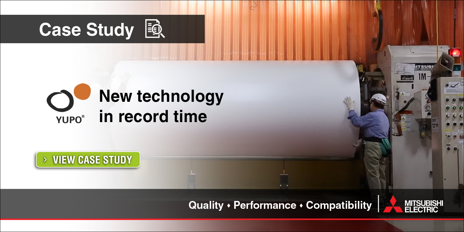 Case Study - Yupo Corporation America | Mitsubishi Electric Americas