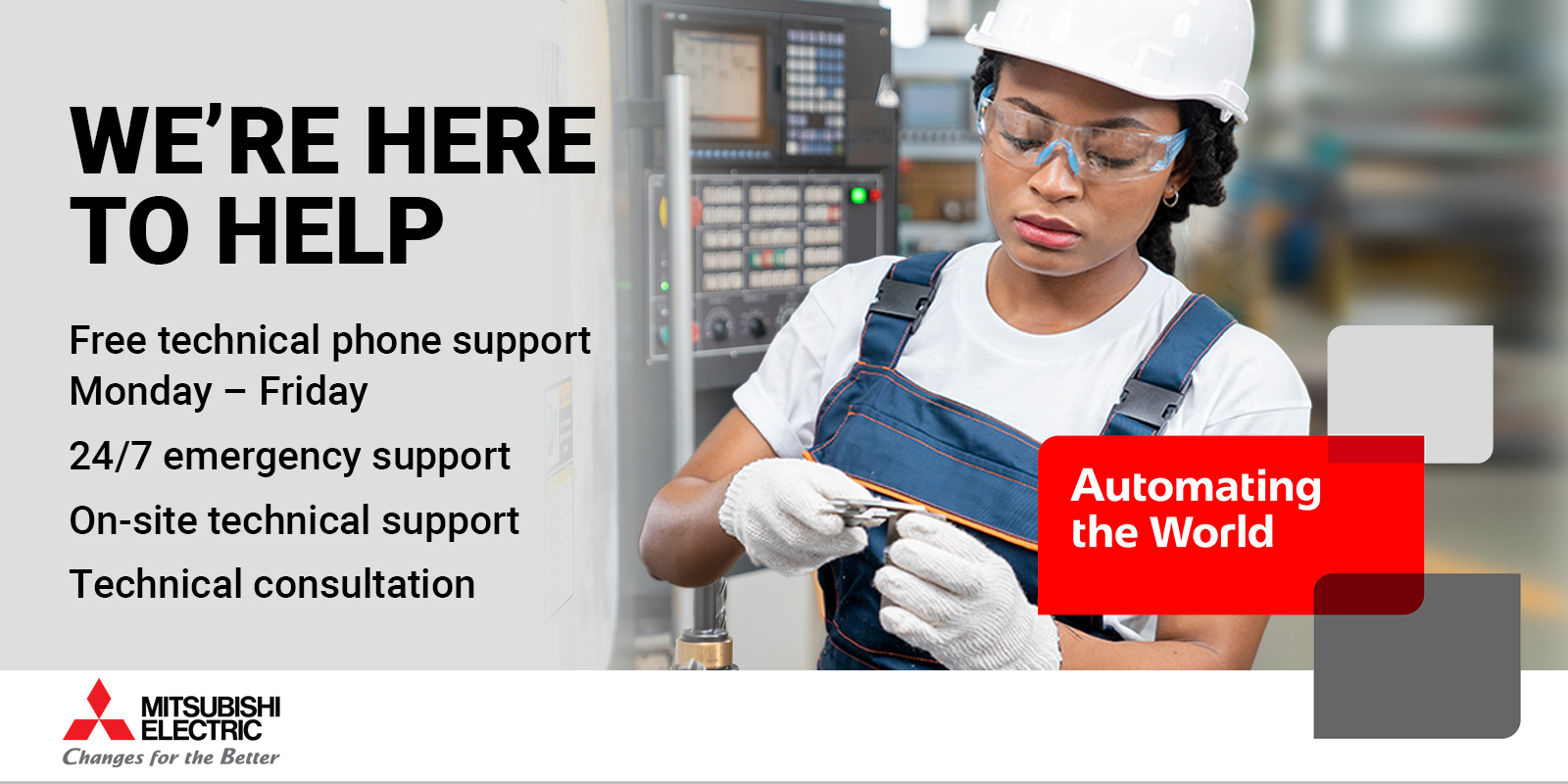 Here To Help | Mitsubishi Electric Americas