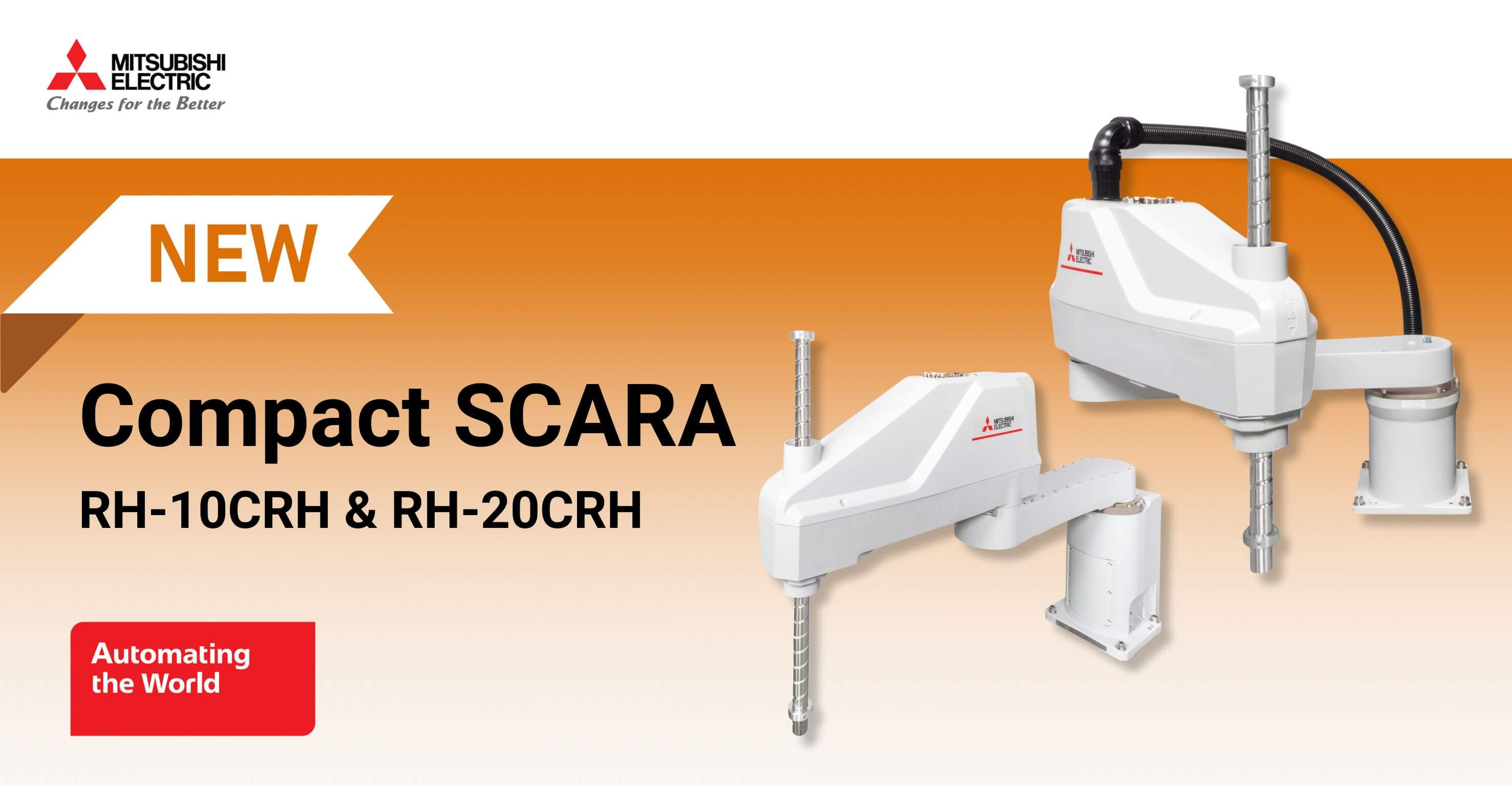 New RH-10/20CRH Robots Press Release | Mitsubishi Electric Automation