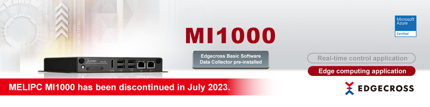 Industrial Computer MELIPC MI1000 Product Features | Mitsubishi ...