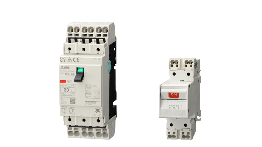 Spring Clamp Circuit Breakers | Mitsubishi Electric Automation