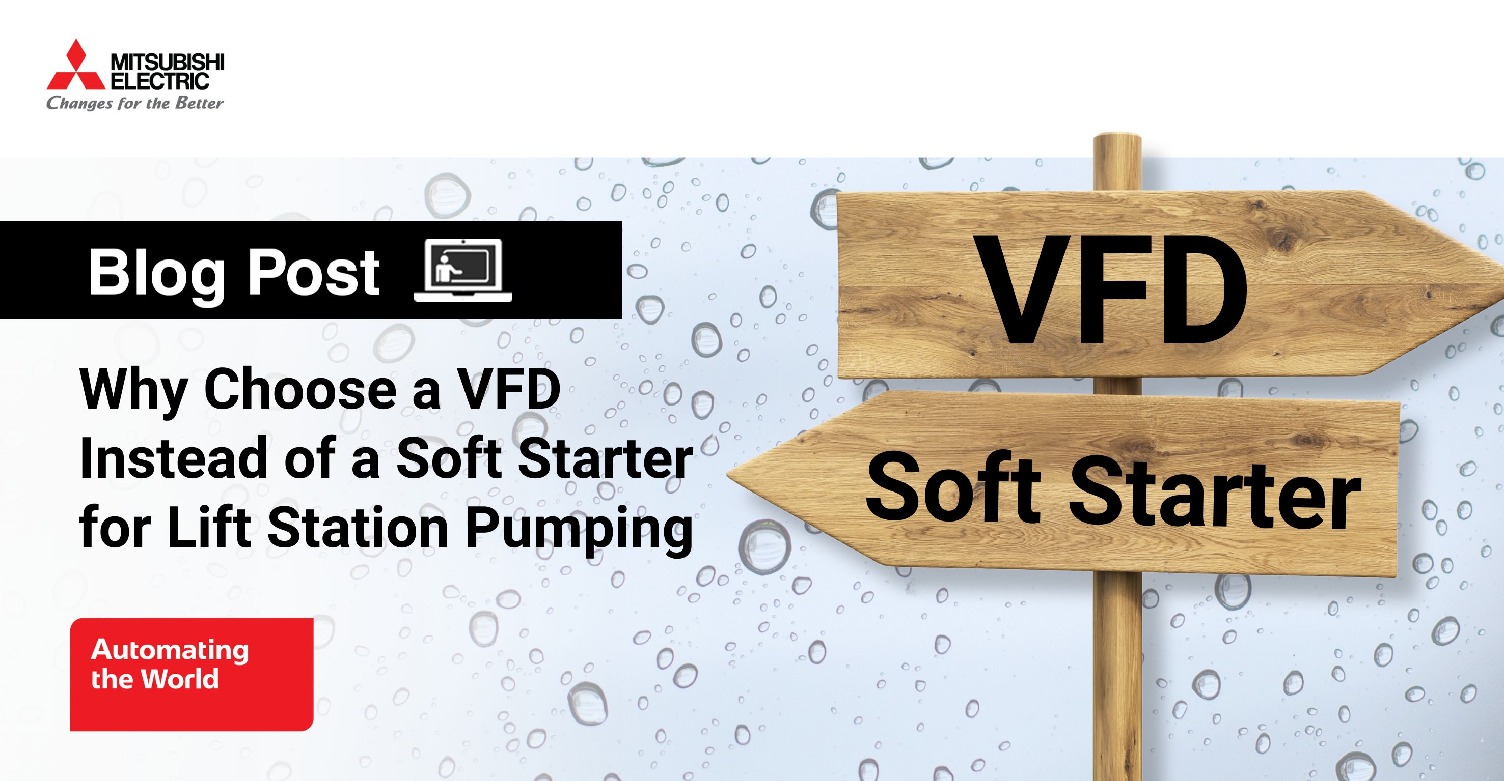 Why Choose a VFD over a Soft Starter | Mitsubishi Electric Blog